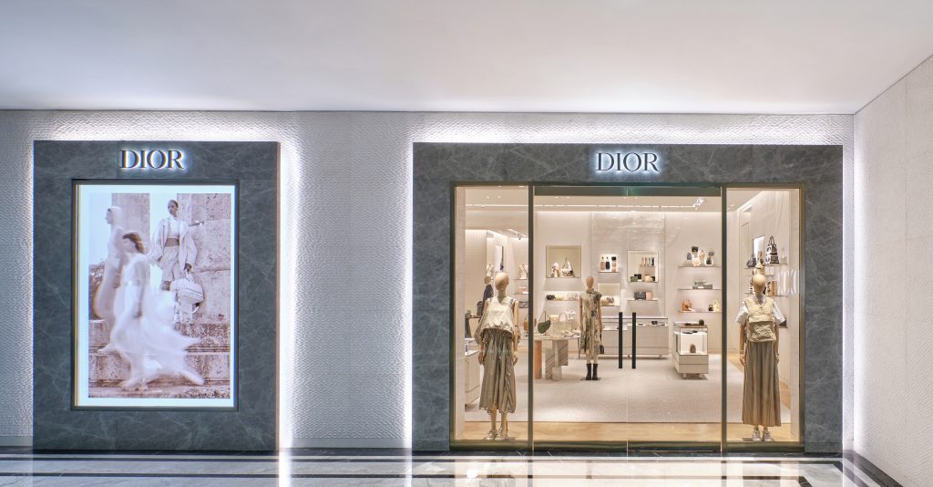 New Dior store at Union Square Saigon