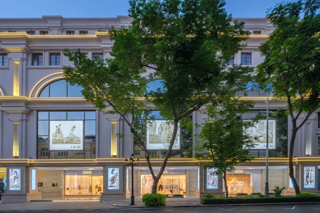 New Dior store at Union Square Saigon